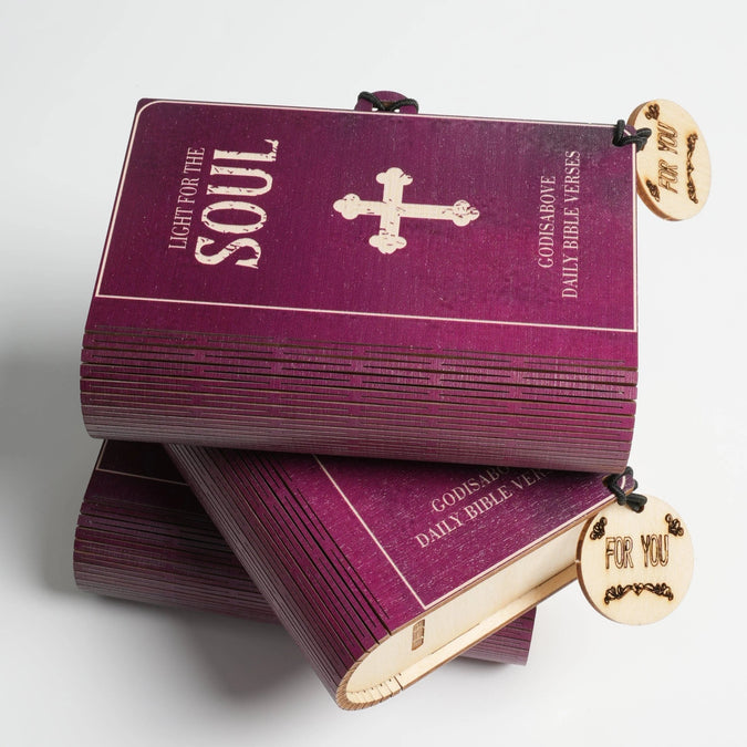 🔥Limited Time Discount🎁 ️Handmade Wooden Bible Verses Box - Daily Bible ...